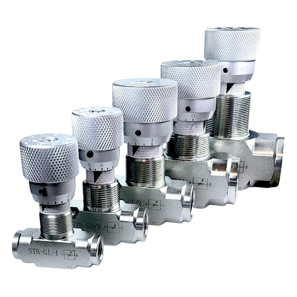 Bi-Directional Flow Restrictor - Adjustable – TR Hydraulics Inc.